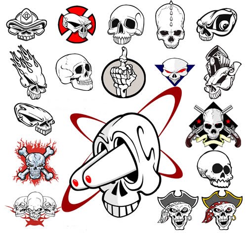 81 Calaveras en vectores gratis | Vectores | Vectores gratis | VectorFolio