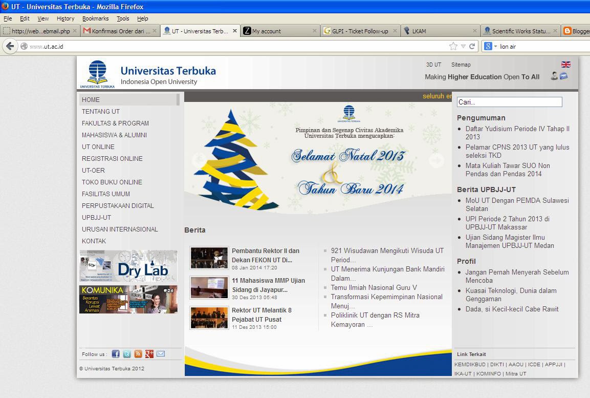 Melihat Daftar Nilai Ujian (DNU) Non Pendas secara Online | Universitas ...