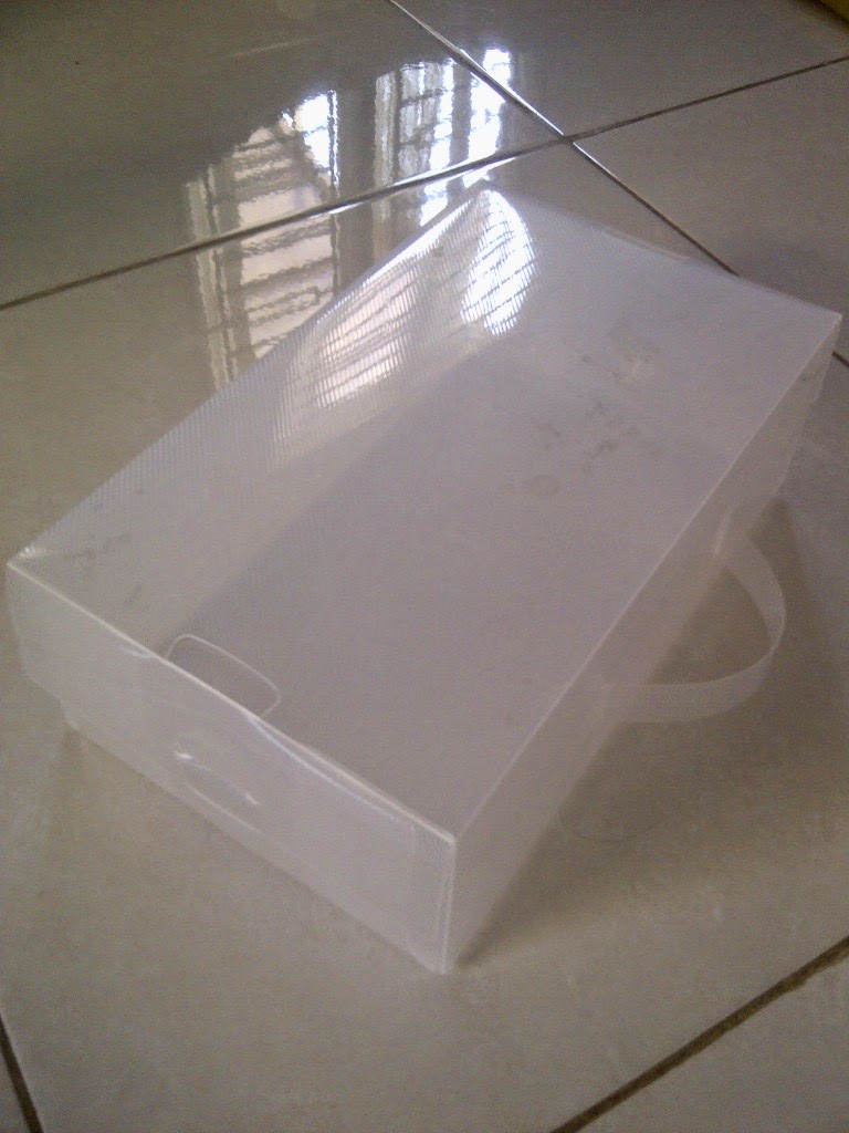 jual kotak sepatu: Kotak sepatu Transparant Full Model E73