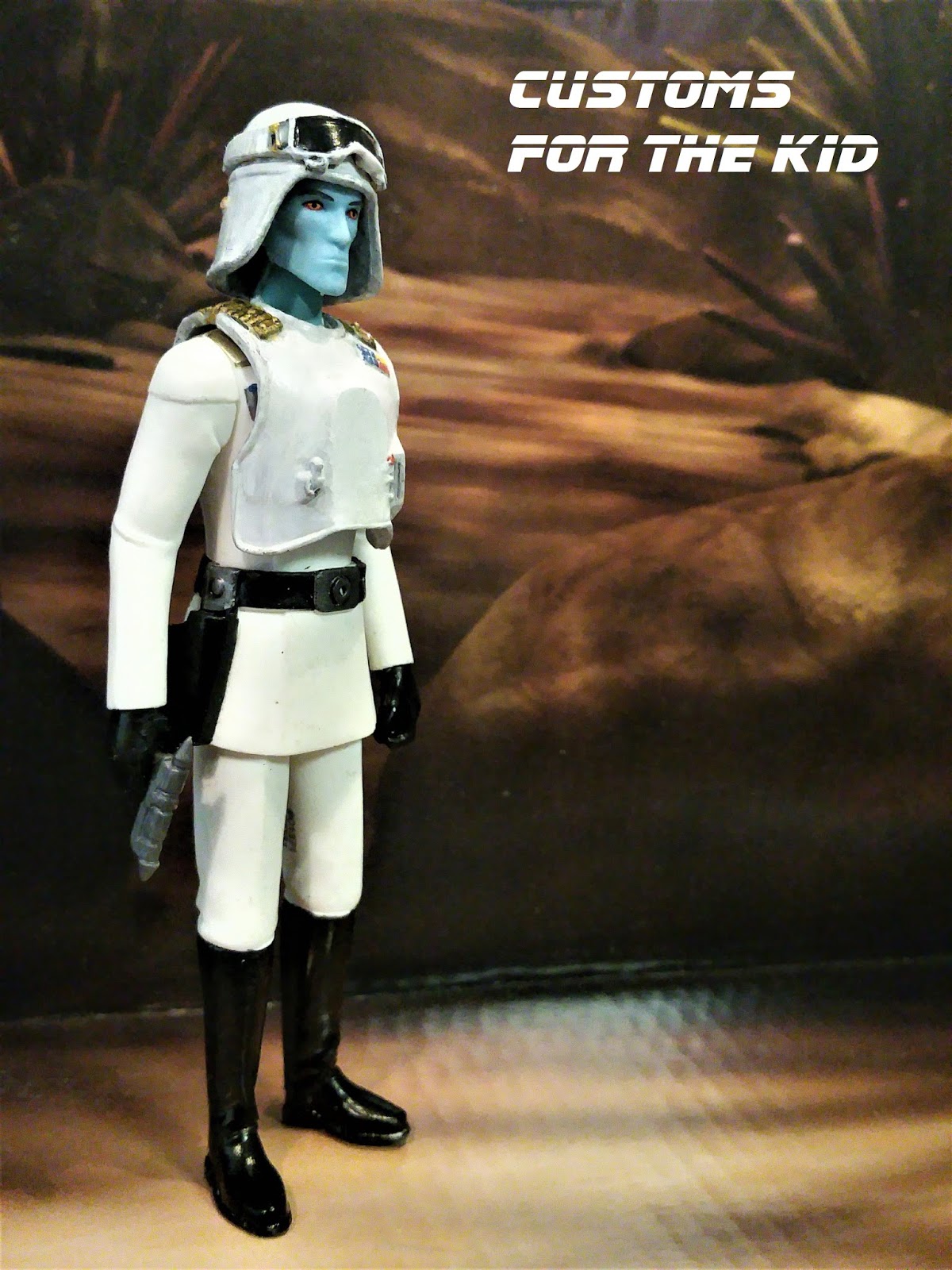 Customs for the Kid: STAR WARS REBELS "GRAND ADMIRAL THRAWN - IMPERIAL ...