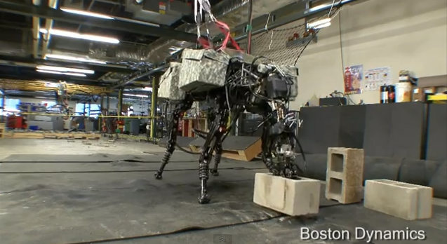 Boston Dynamics Unveils BigDog's Dynamic Robotic Manipulation | THE ...