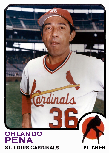 1973 Topps Baseball Card Update Series: 1973 St. Louis Cardinals - 81 ...