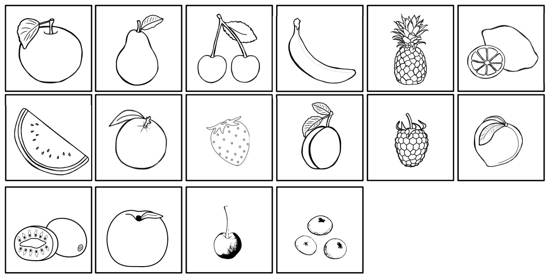Malvorlagen Für Obst Und Gemüse - Malvorlagen Weihnachten