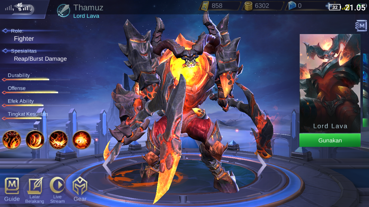Build Thamuz Sakit, Mobile Legend terbaru 2018 !!! - ABSURD BANGET