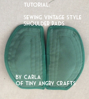 The Vintage Pattern Files: 1940s Sewing - Shoulder Pads