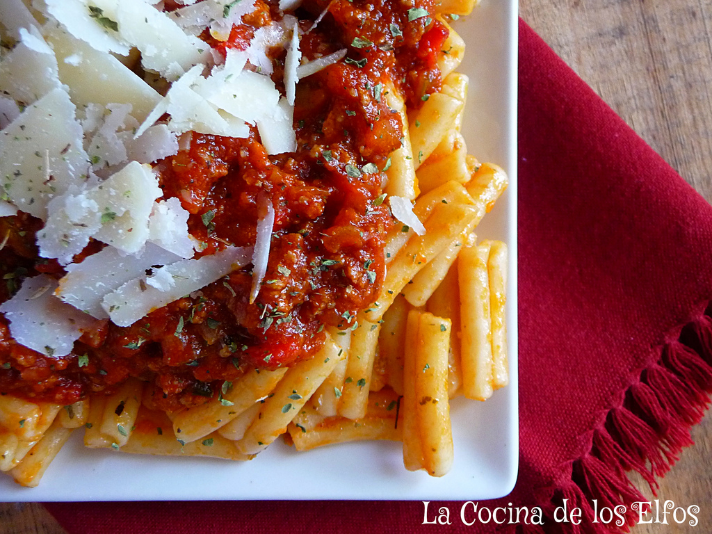 La Cocina de los Elfos: Boloñesa Rústica a mi Manera