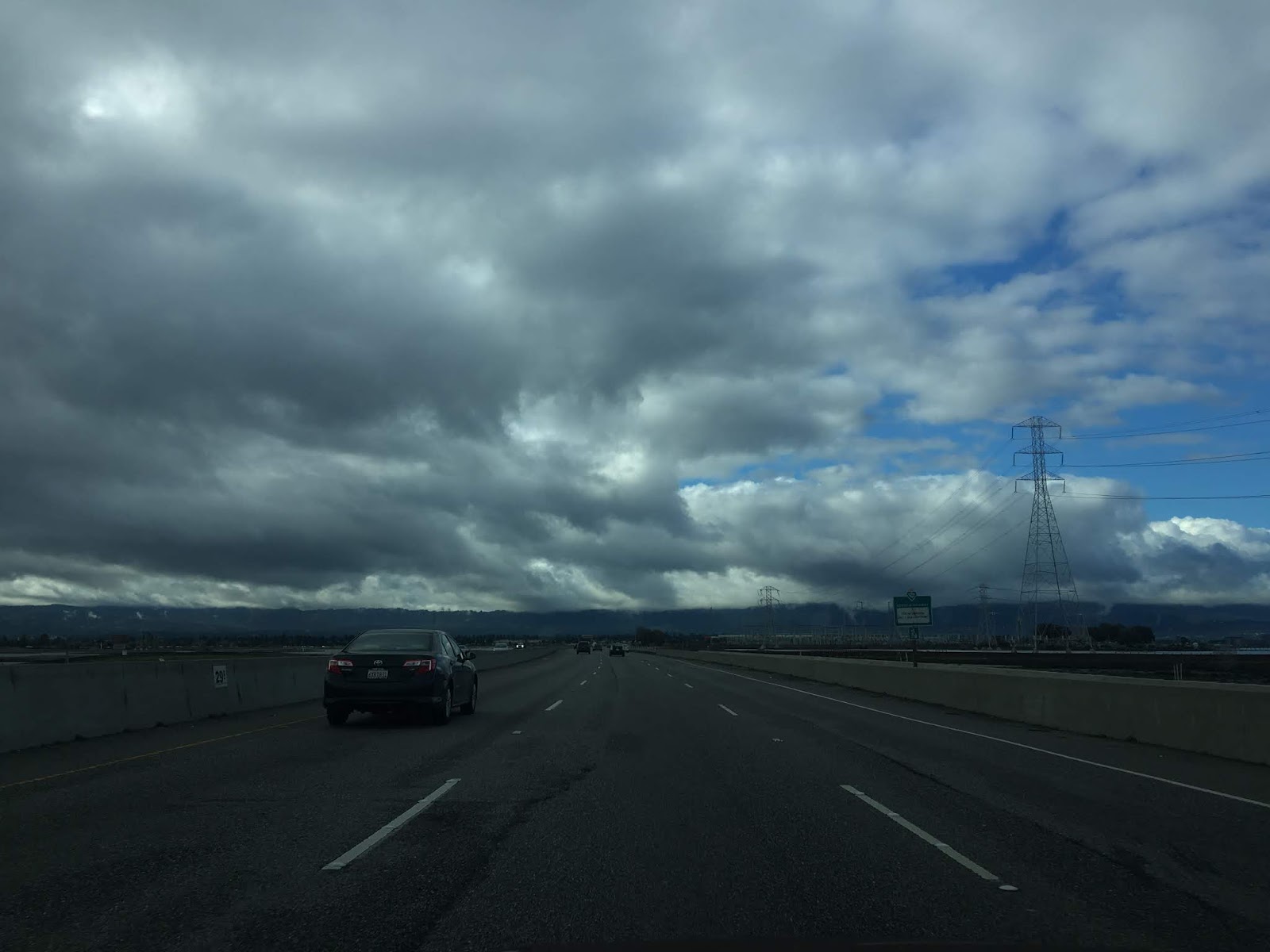 California State Route 84 west from Interstate 880 over the Dumbarton ...