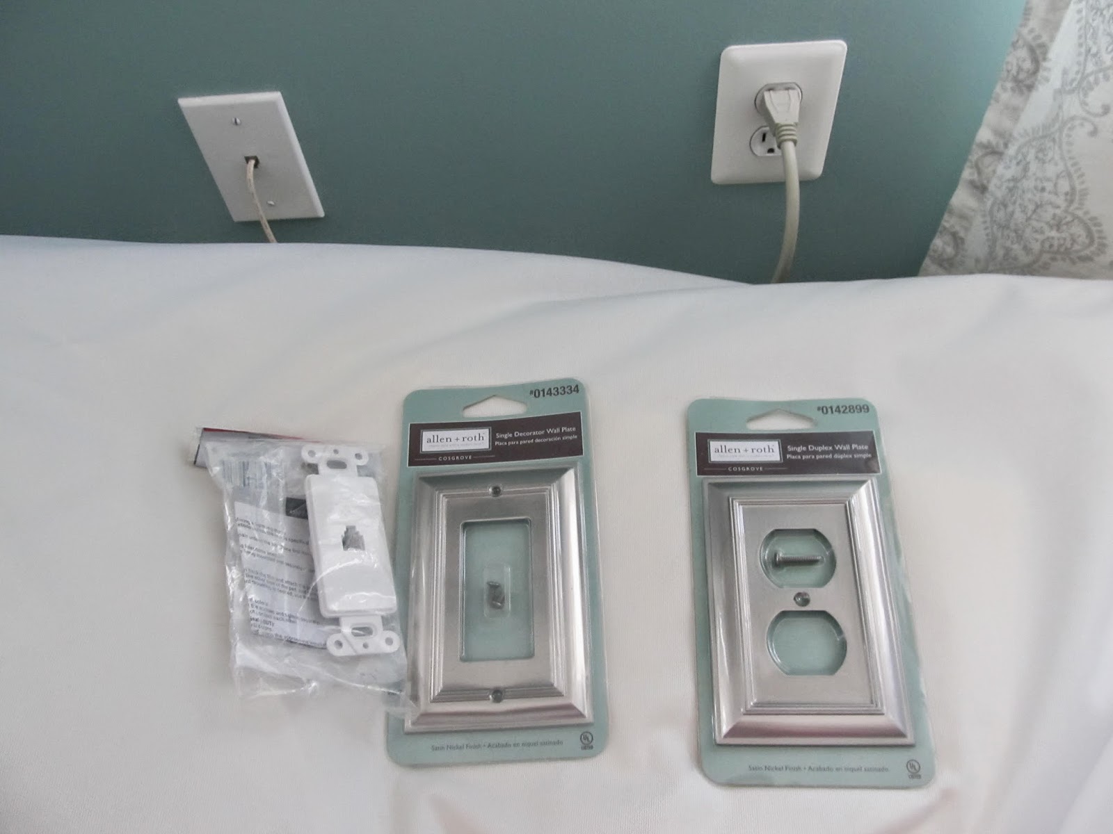 Half Finished House: It's the little things...switch cover switch