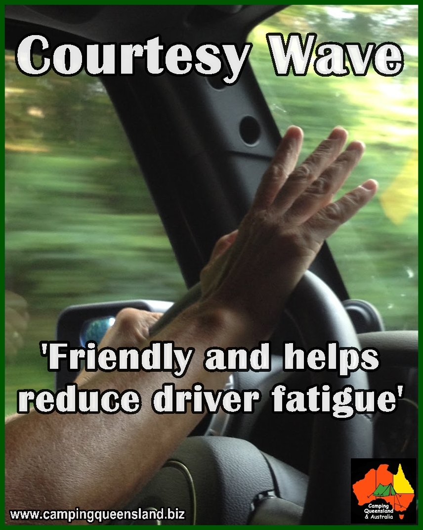 Camping Queensland and Australia: Courtesy Wave