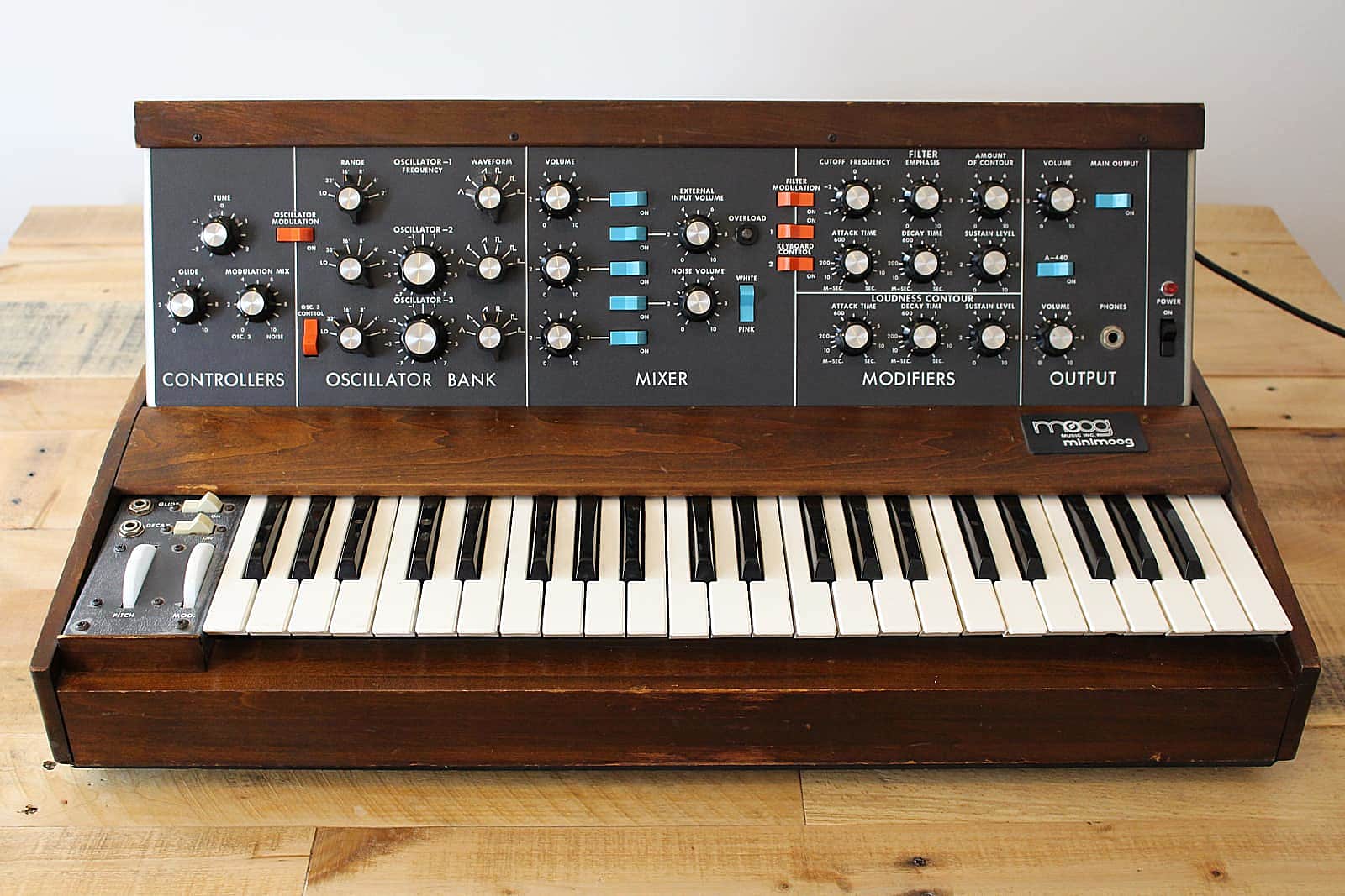 MATRIXSYNTH: Moog MiniMoog Model D SN 3718