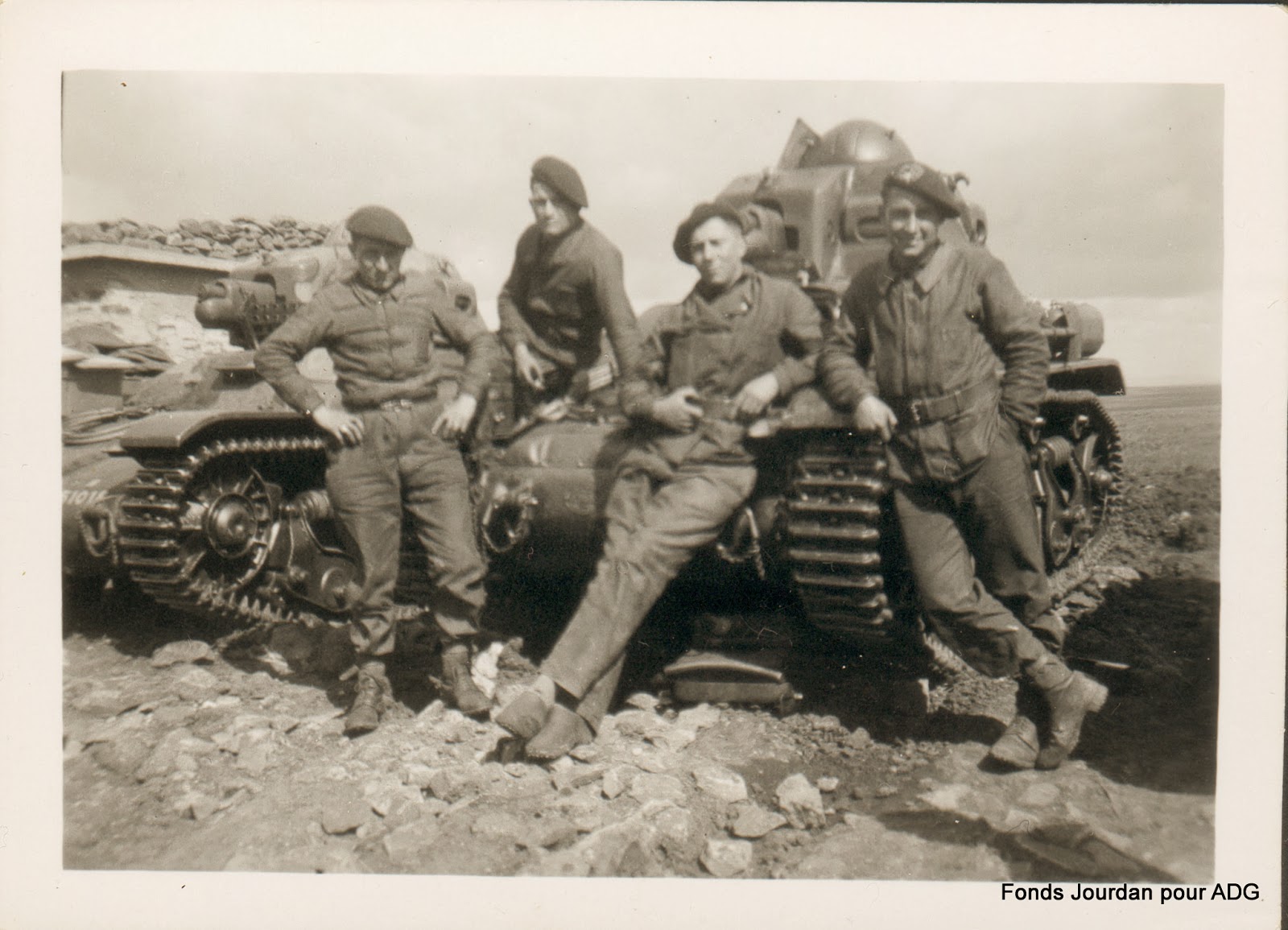 Années de guerre: Albert Jourdan du 506e RCC au 63e BCC en Syrie