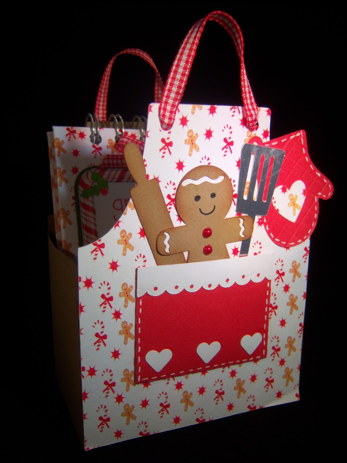 Scrap-n-Sew Granny: Christmas Apron Box and Recipe Book