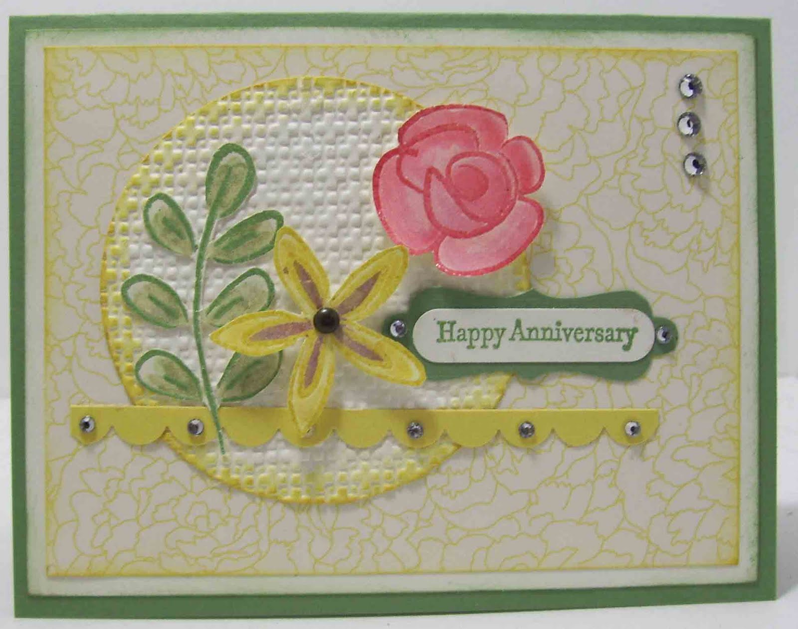 Crafty Maria's Stamping World: Happy Anniversary - SFF Crafty Maria's Stamping World: Happy Anniversary - SFF