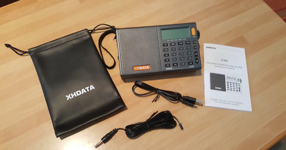 PlayDX: Il mio primo log SW con il nuovo XHDATA-D-808