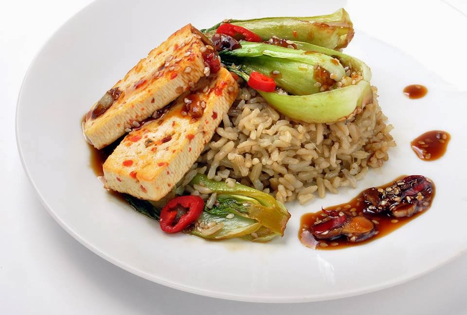 Chilli + tofu + pak choi | D.I.Y. VEGÁNSKA KUCHÁRKA