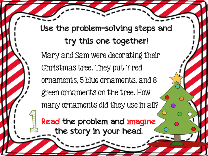 Mrs. MeGown's Second Grade Safari: 12 Days of Christmas Problem Solving!