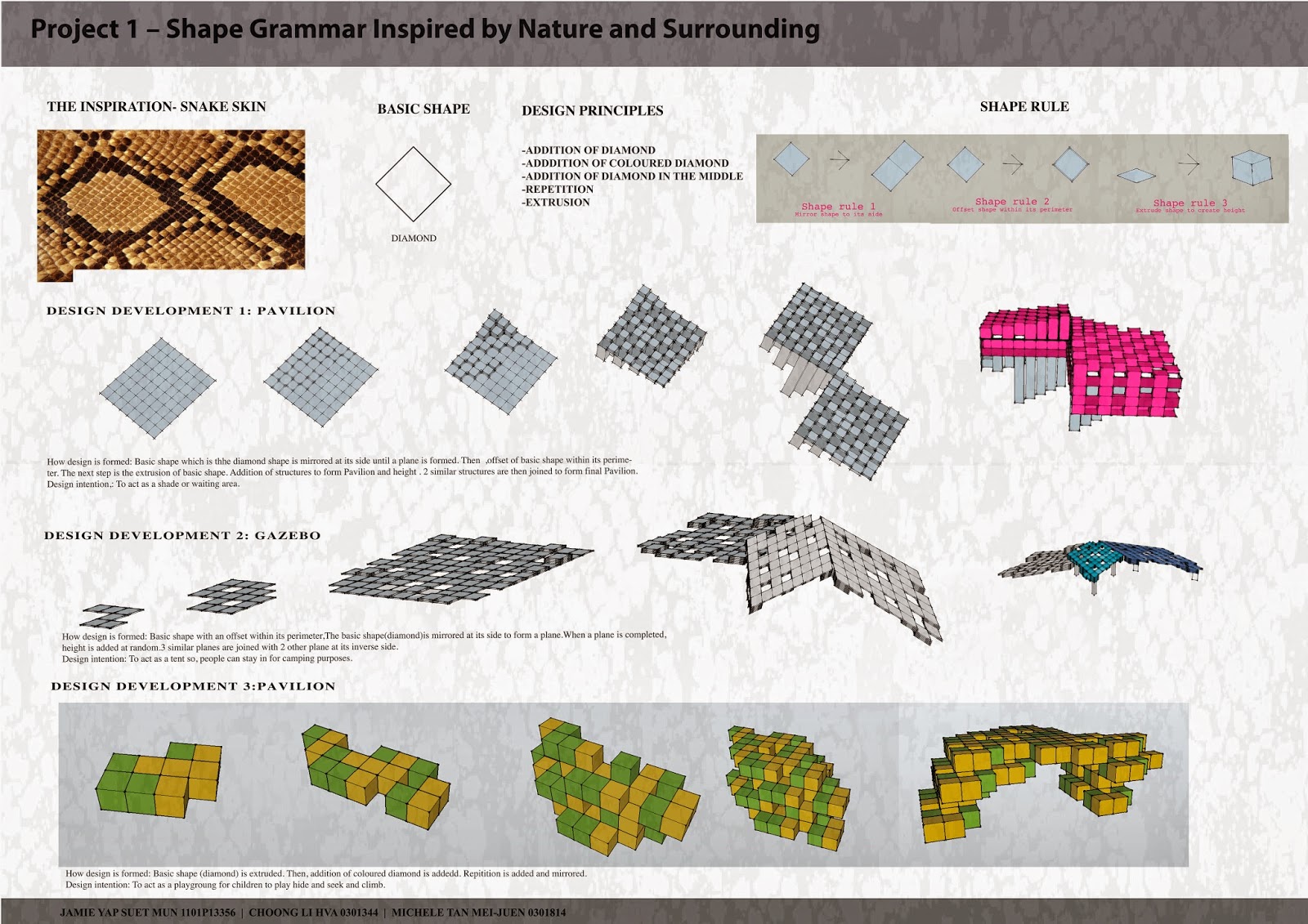 E-PORTFOLIO: SHAPE GRAMMAR [ARC3153]