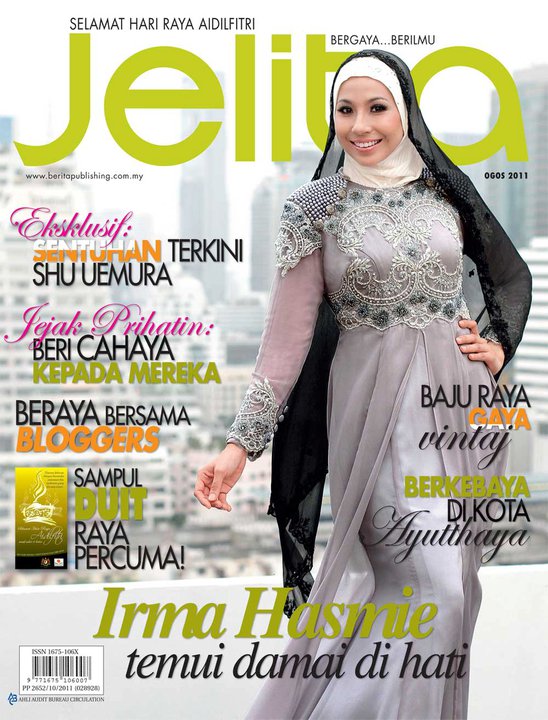 butterfLYNN: Irma Hasmi jadi cover Majalah Jelita Edisi Ogos 2011