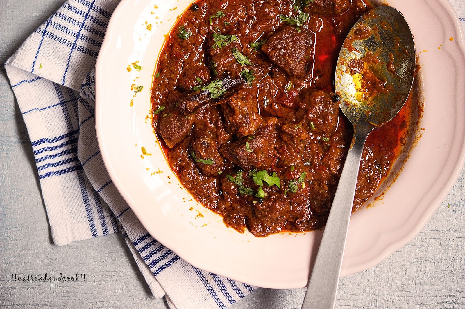 Nepali Mutton Curry~Khasi Ko Masu