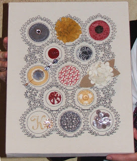 Pine Needles at Gardner Village: Basic Grey Canvas Sampler Boards