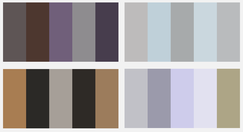 Le Bunny Bleu Image Blog: Pretty Color Palette vs. Chic Color Palette