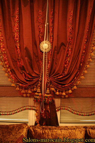 Les Caches rideaux Marocain Nouvelle Décoration 2013 - Décoration Salon ...