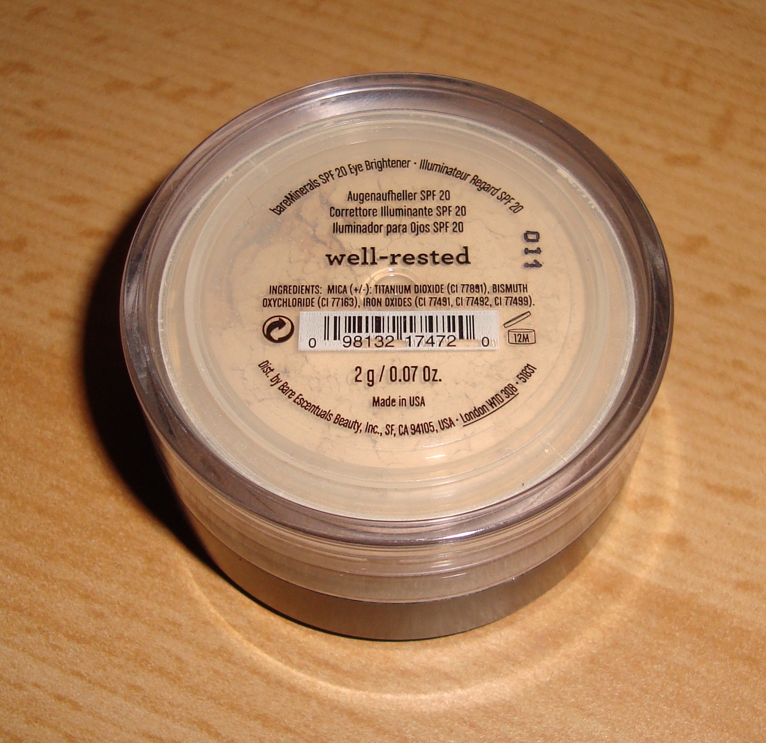 [Review] Bare Minerals Well Rested Eye Brightener
