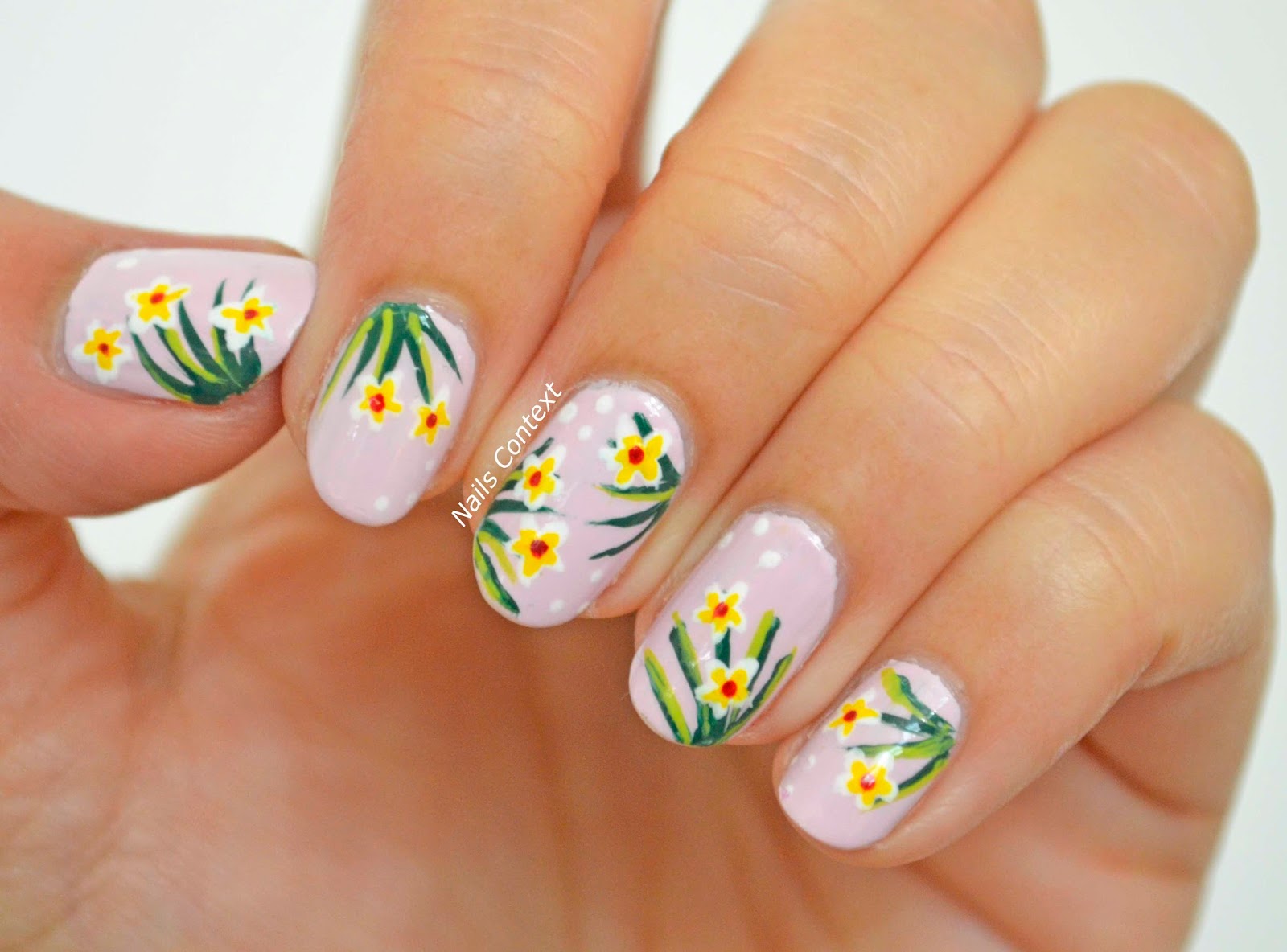 Nails Context: Flower Fields