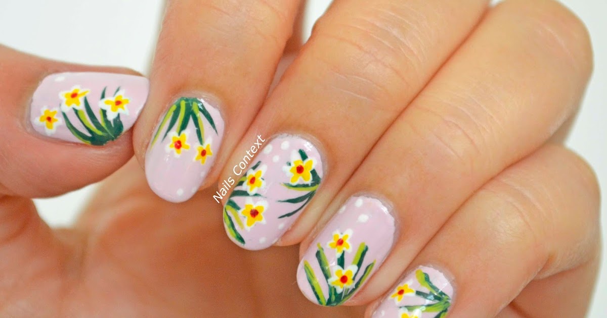 Nails Context: Flower Fields