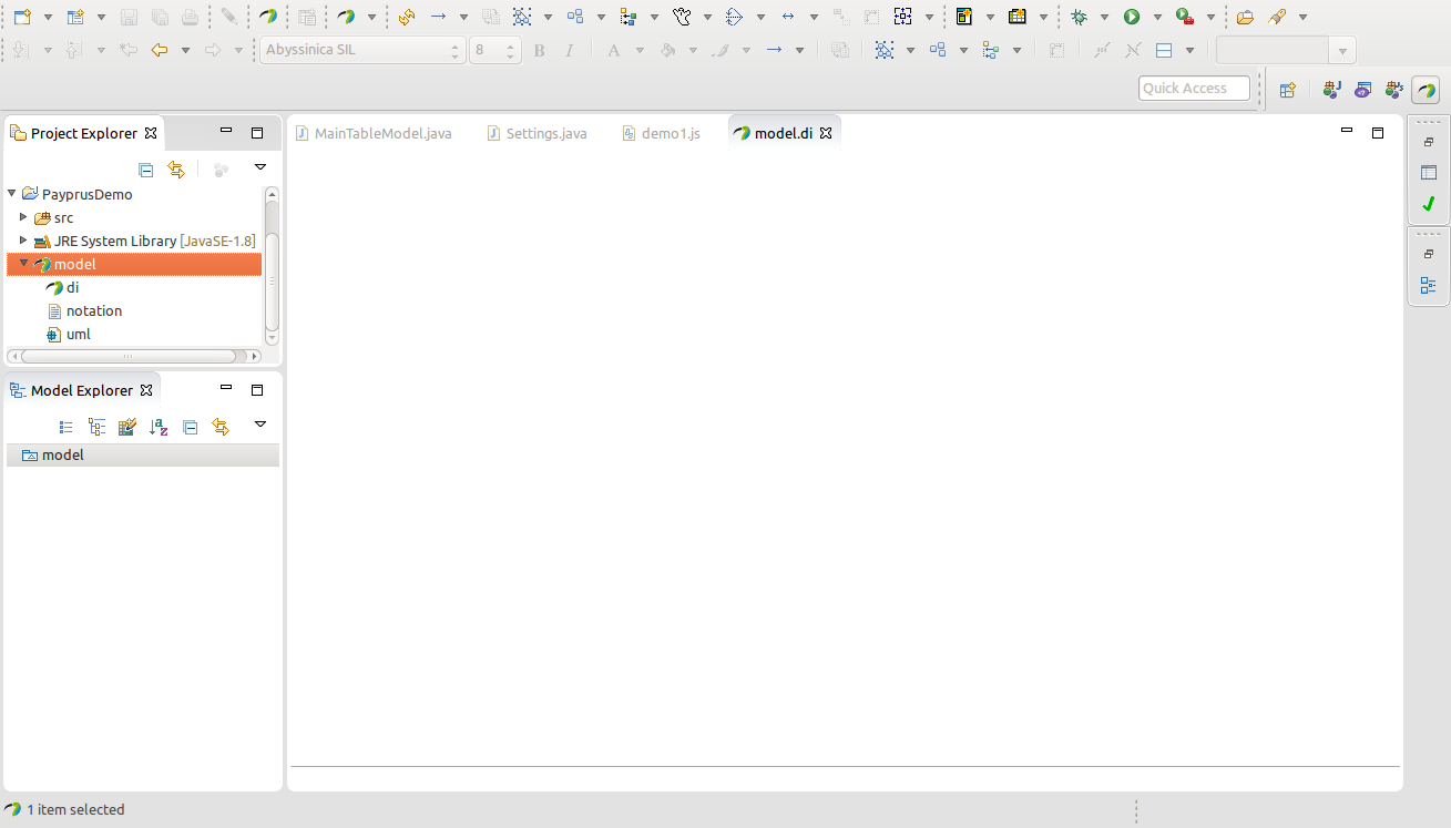 코드 보관함: [Eclipse] 이클립스 Papyrus(파피루스)를 이용해서 UML 다이어그램 그리기