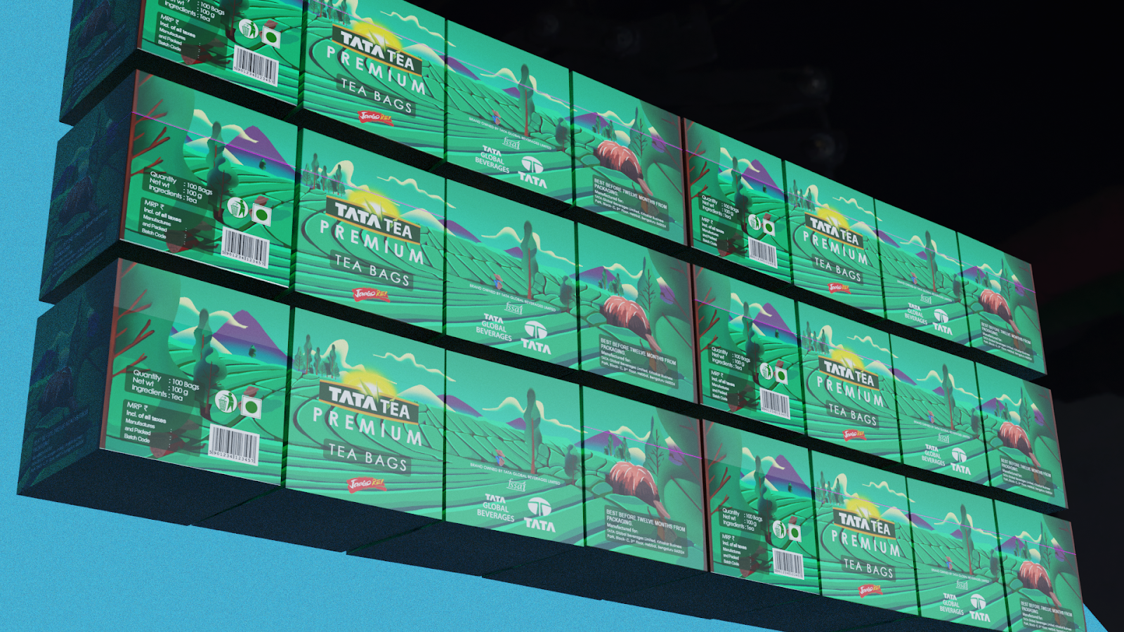 TATA Tea Premium Tea Bag and Box – Redesigned – Packaging Of The World