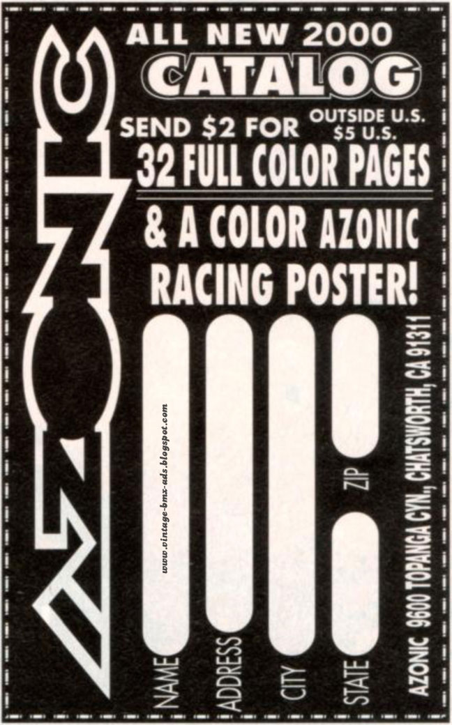 Vintage BMX Ads: 2000
