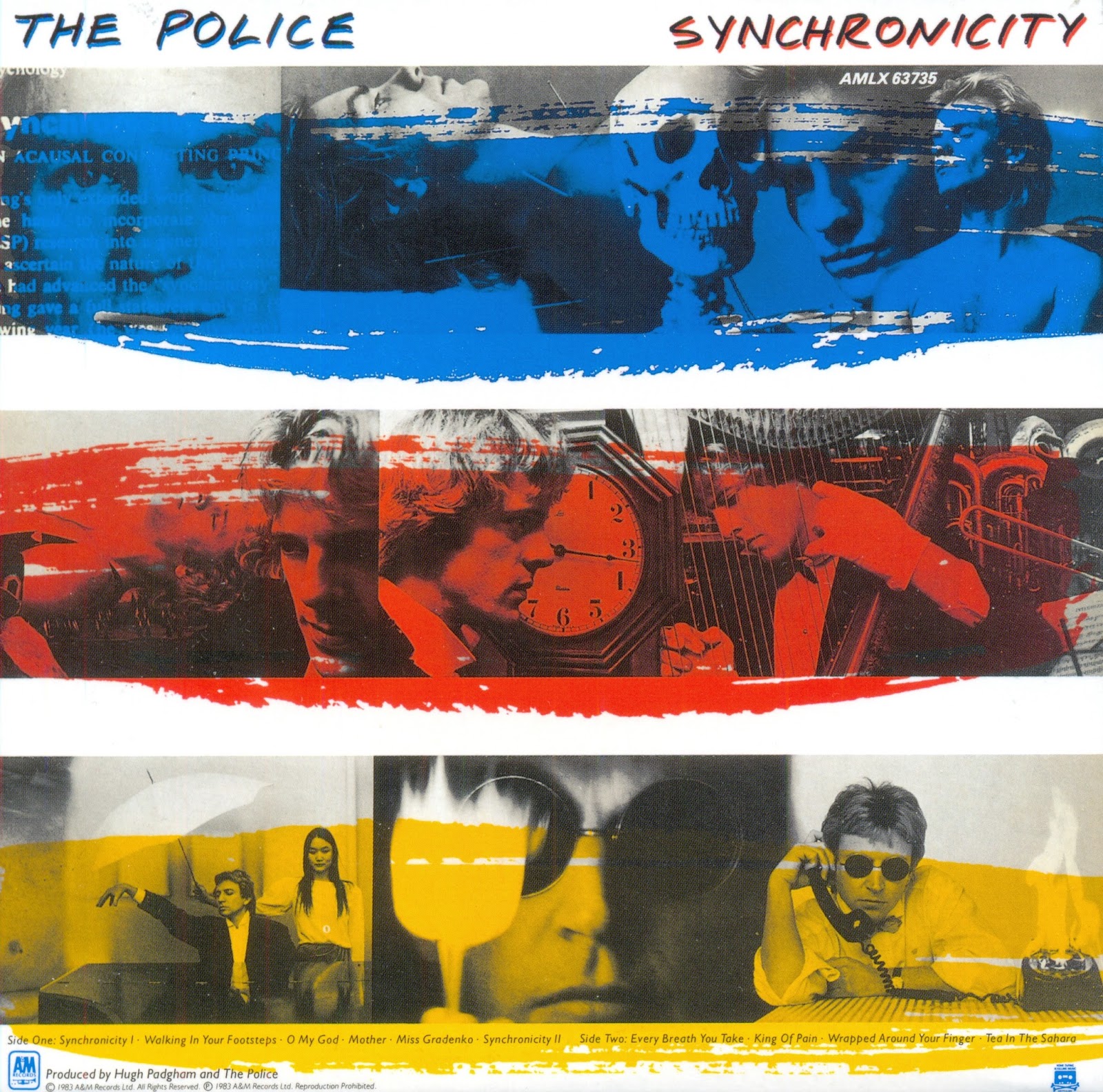 "The Way I See It": The Police - Synchronicity - Album Cover 1983