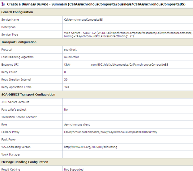 Osb 11g Call Asynchronous Soa Service From Osb Using Soa Direct Protocol Oracle Fusion