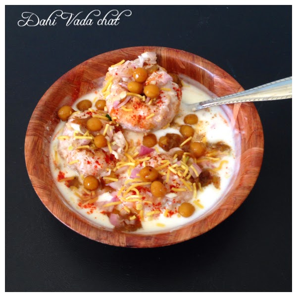 Sarita's Kitchen Blog: Dahi vada chat