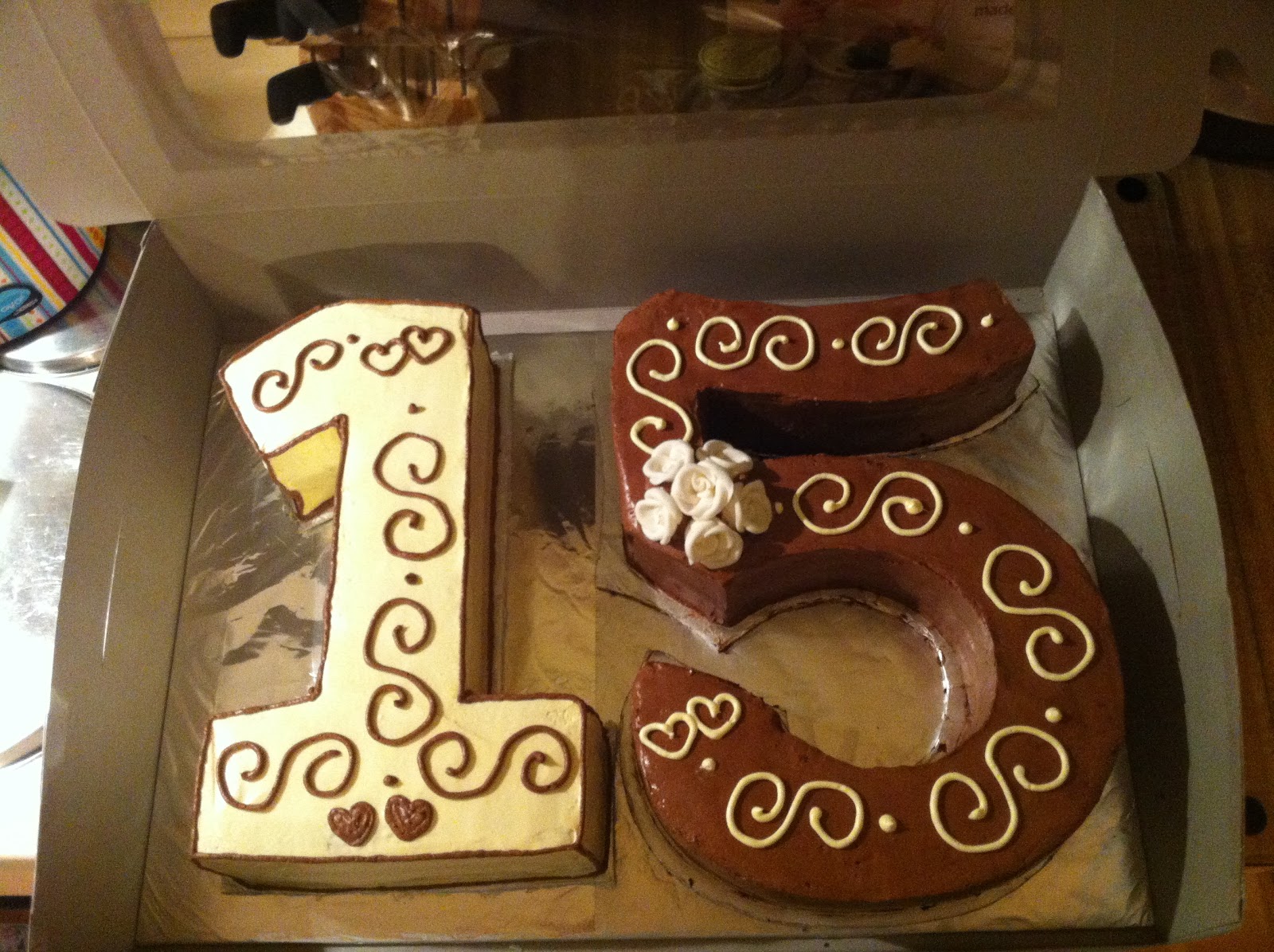 ...cakes by stefanie...: Number Cakes