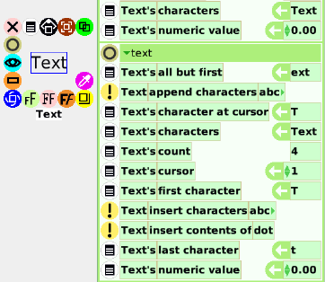 Squeak Etoys Scripting: Objects That Contain Collections