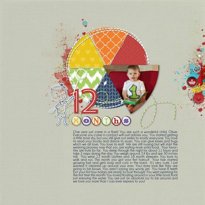 Quirky Kits Ideas Blog: On A Page - layout challenge #4
