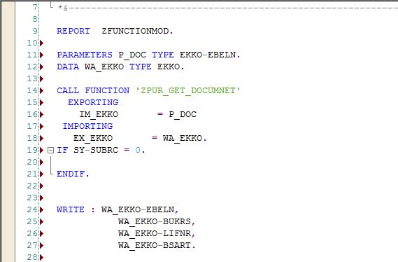 Function Module To Display Purchasing Document Header information ~ Sap Tutor