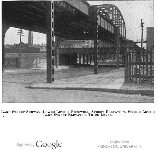 Industrial History: Chicago Lake Street "L" over UP/C&NW and NS/Pennsy ...