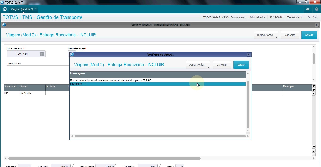 Como calcular frete no TMS Protheus - TMS Express