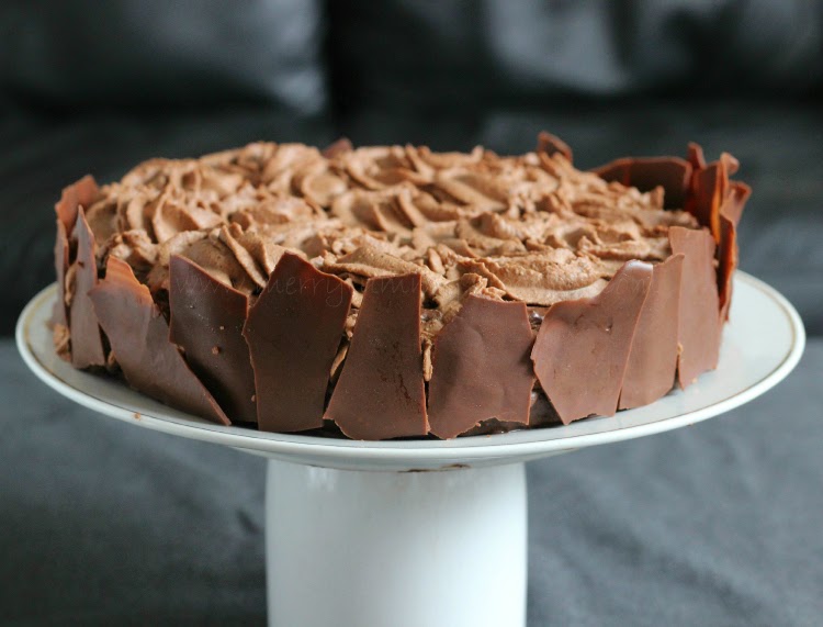 Merry Tummy: Chocolate Cake With Chocolate Mousse, A Chocoholic Affair!