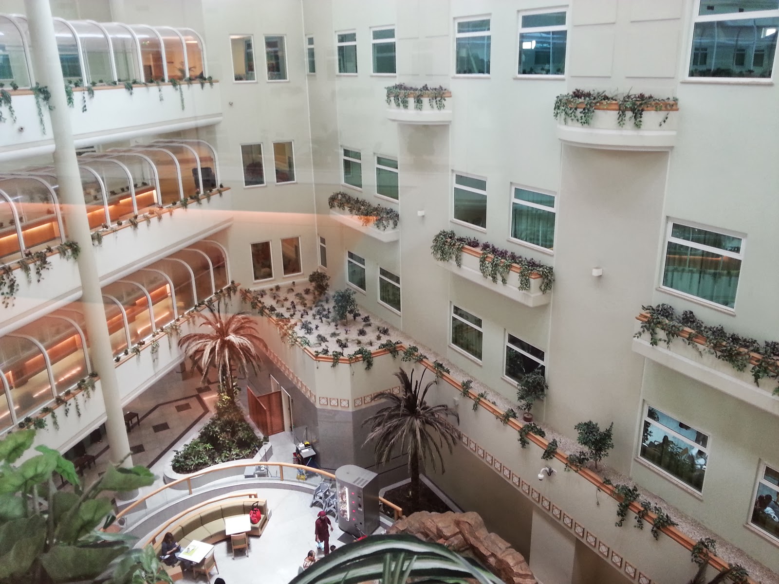 Doha Review: Al Ahli Hospital Ophthalmology Department - Brocade Blue