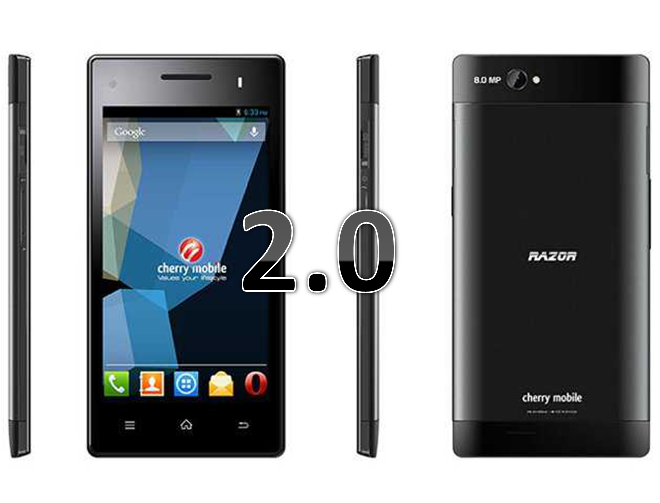 Cherry Mobile Razor 2.0 specs review: thinner, lighter and clearer