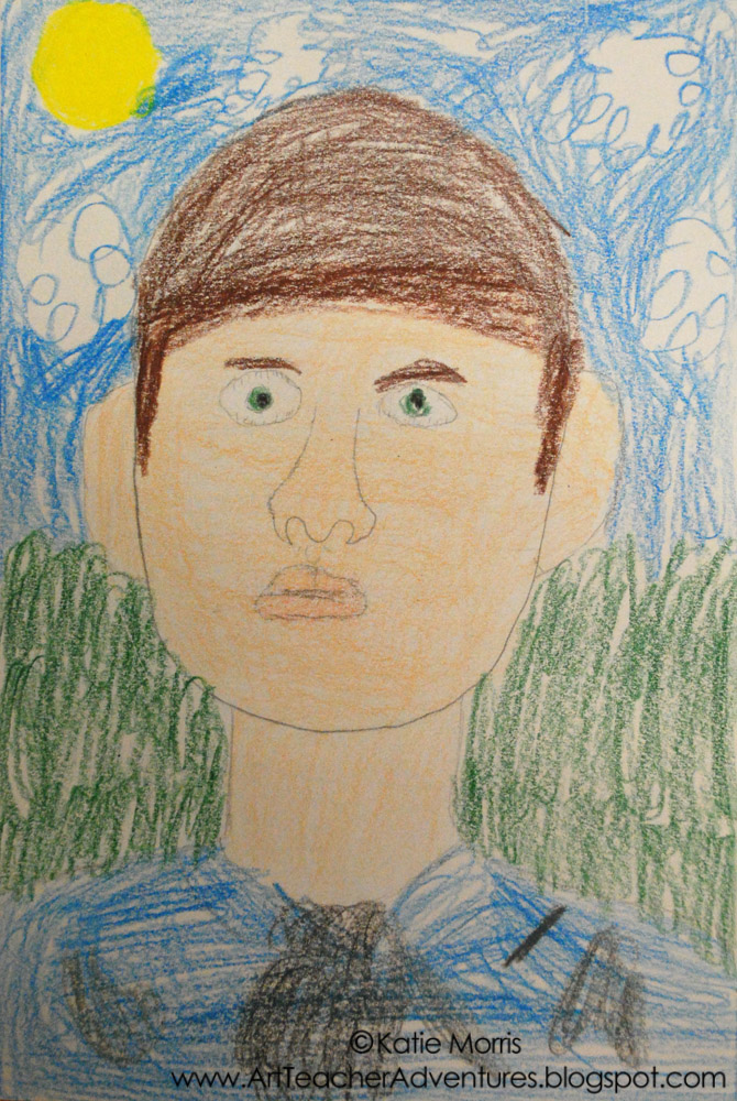 Adventures Of An Art Teacher 2nd Grade Self Portraits Adventures Of An Art Teacher 2nd Grade Self Portraits
