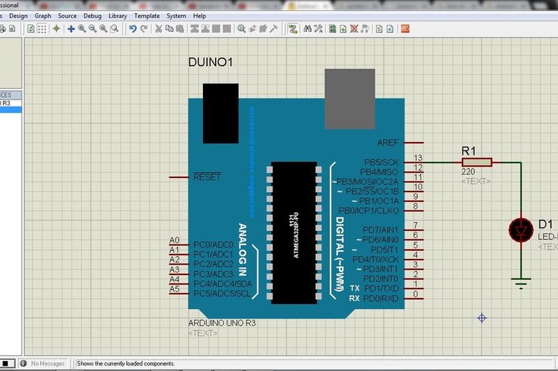 Vishal Nagar: process of simulate Arduino with Proteus.