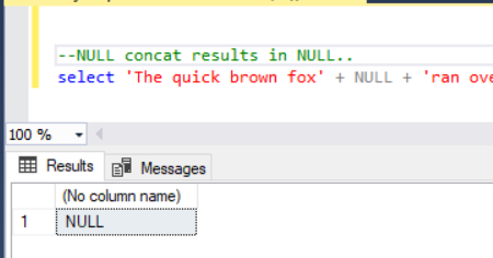 kpitsimpl: SQL NULL cannot be applied to arithmetic operations (select ...