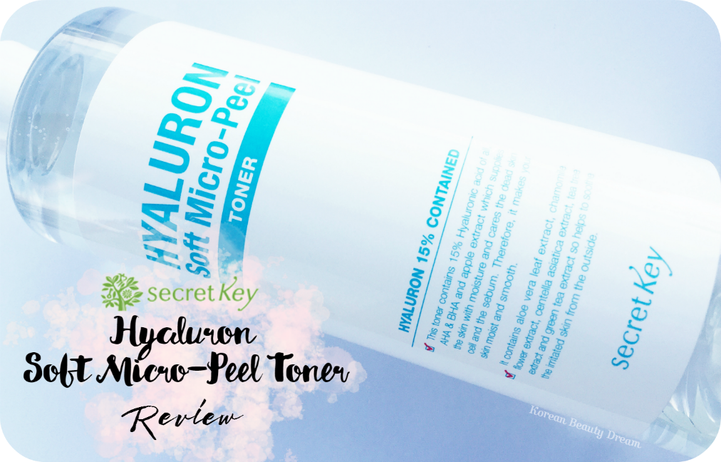 [Secret Key] Hyaluron Soft Micro-Peel Toner | Korean Beauty Dream