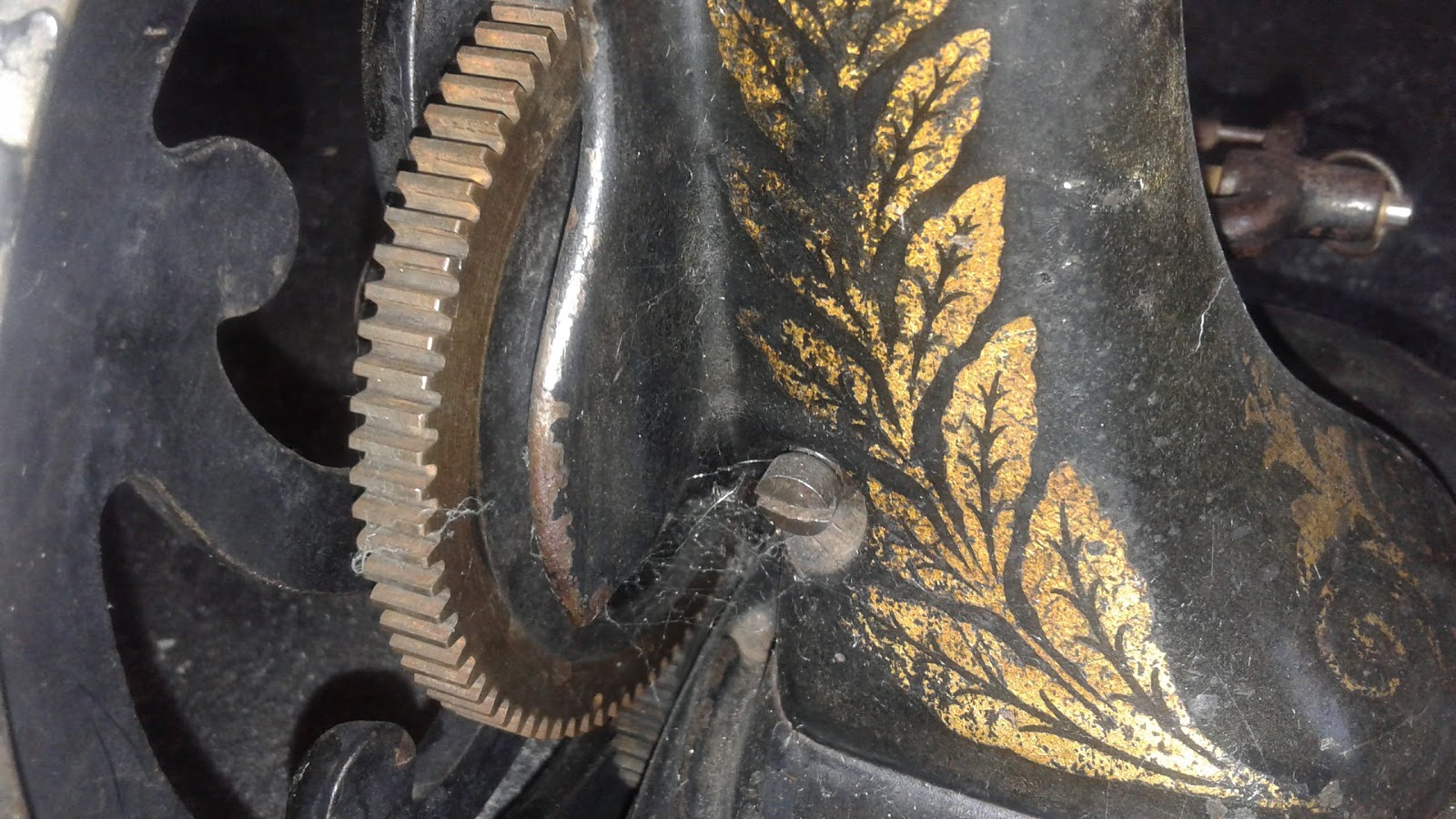 RustyDaytrips.nl: Mrs Jones Swan neck sewing machine