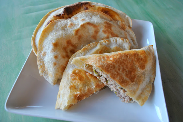 {45 by 45} chebureki (Чебуреки) aka russian meat pockets..